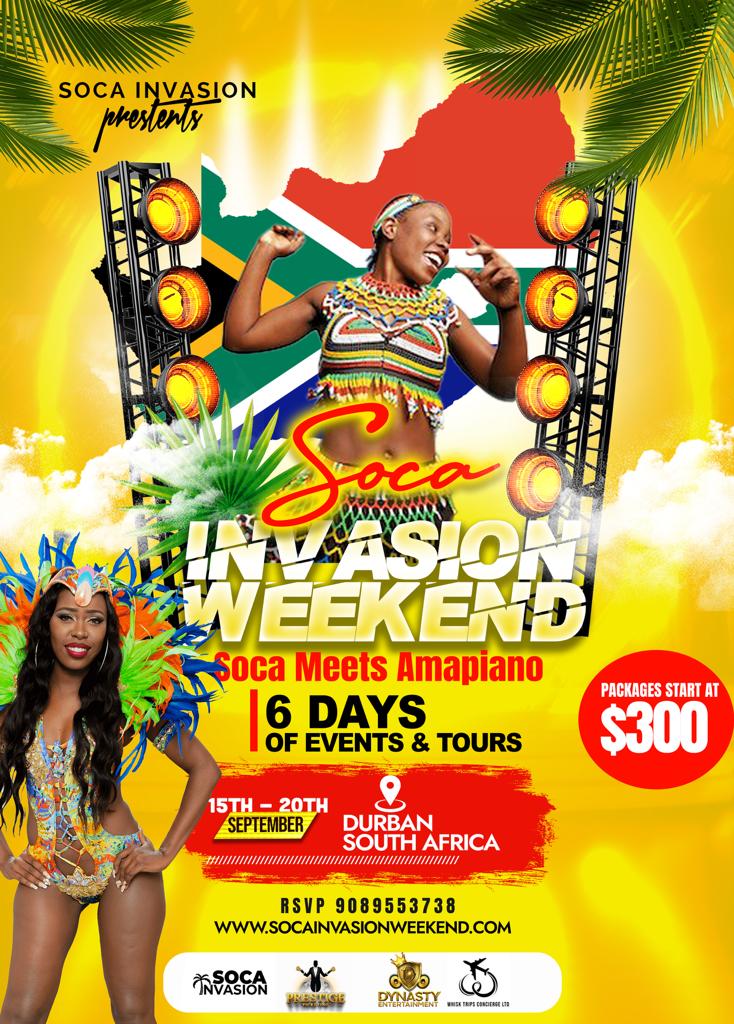 Upcoming Events - Soca Invasion